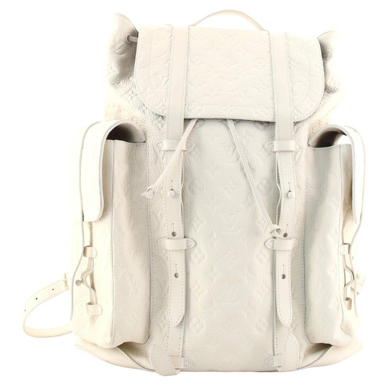 Louis Vuitton Christopher Backpack Monogram Taurillon Leather GM at 1stDibs