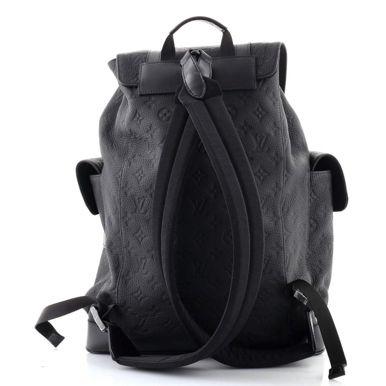 Louis Vuitton Christopher Backpack Monogram Taurillon Leather PM at 1stDibs