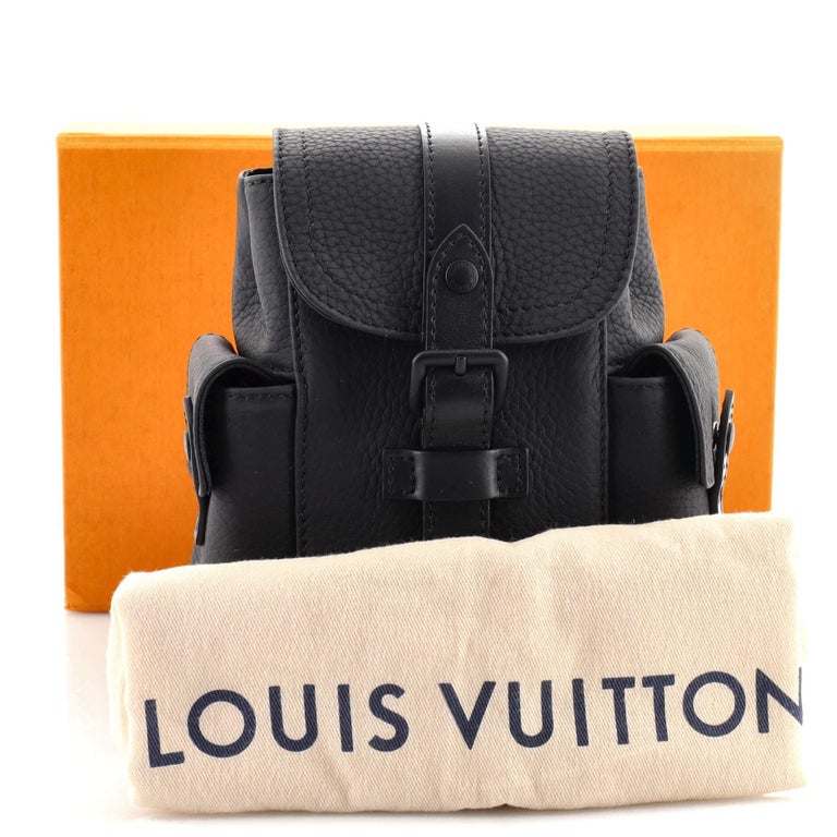 Louis Vuitton Christopher Backpack Taurillon Leather XS For Sale at 1stDibs