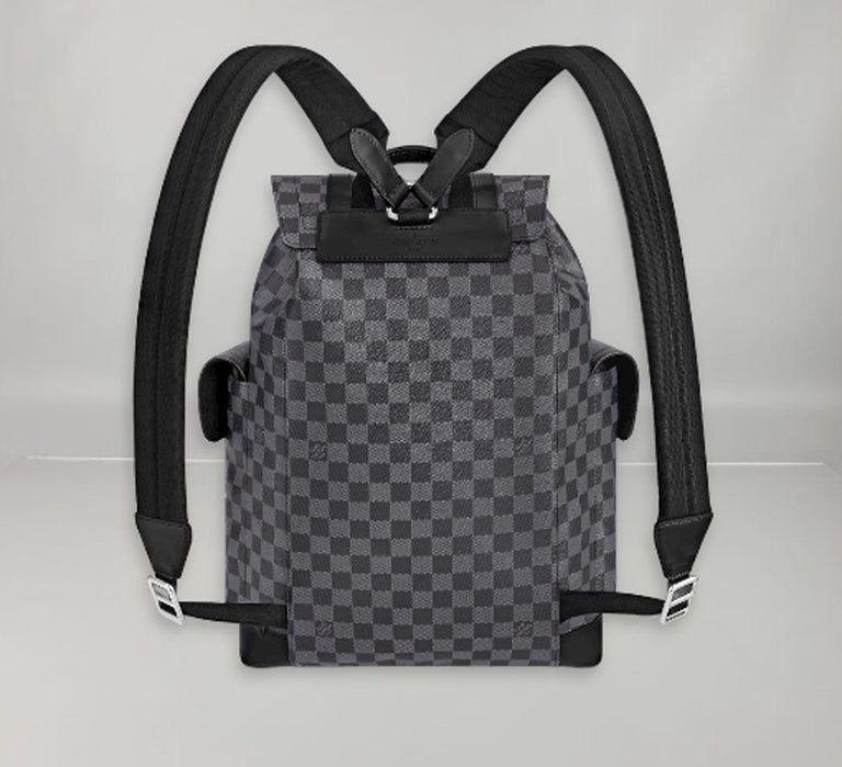 Louis Vuitton Christopher MM Backpack Damier Graphite Canvas For Sale ...