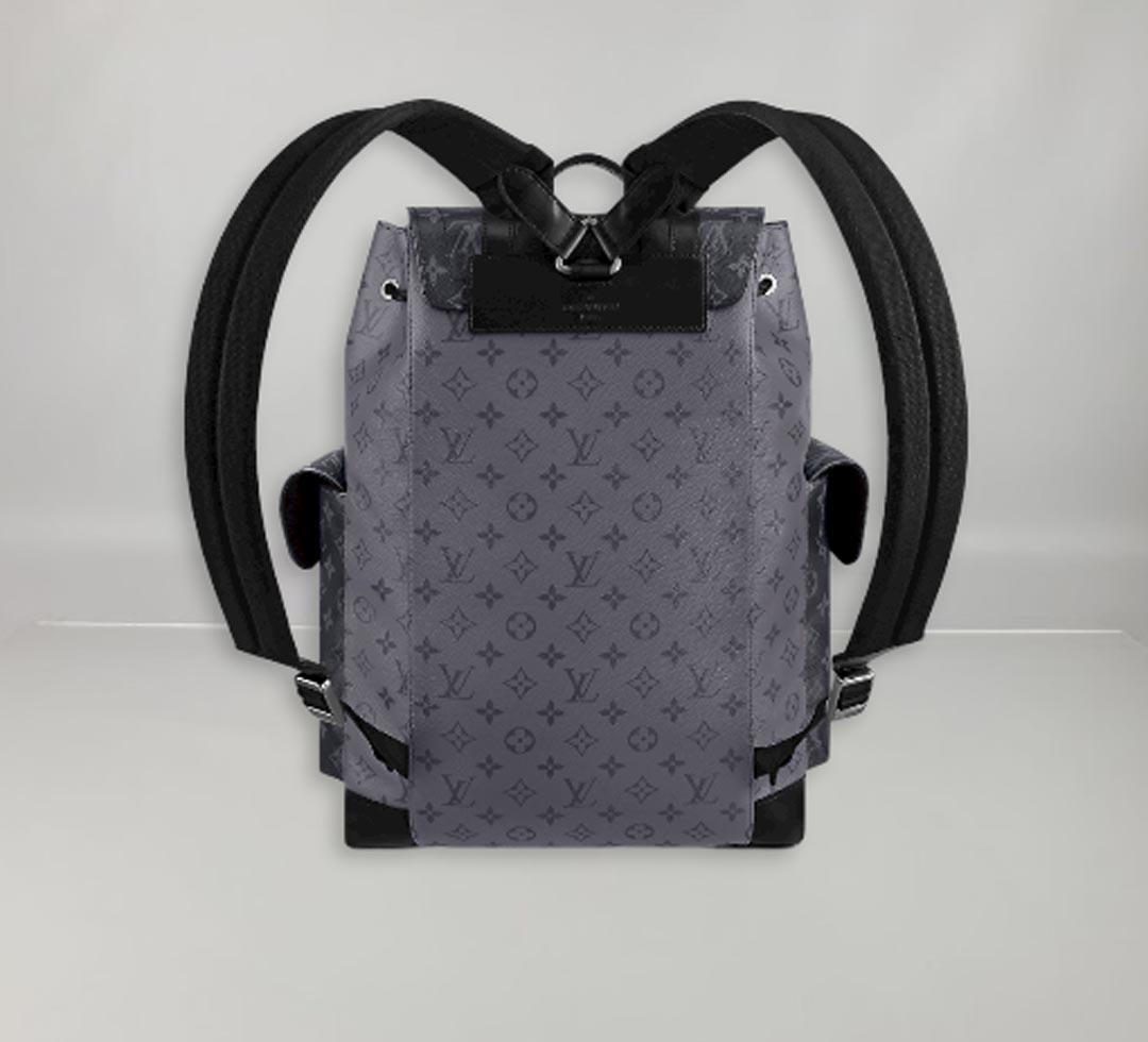 Louis Vuitton Christopher MM Backpack Monogram Eclipse Canvas For Sale ...