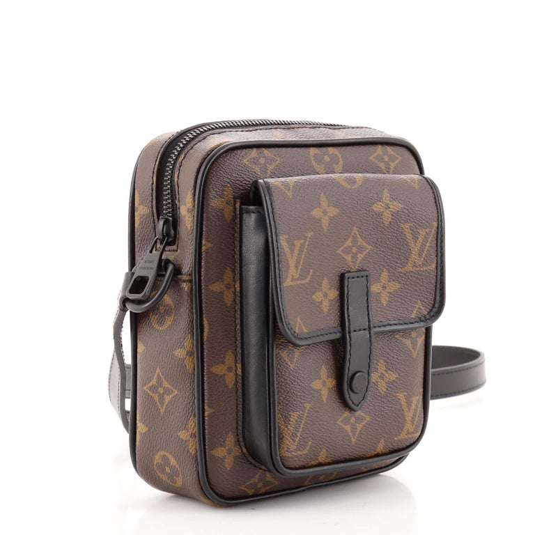 Louis Vuitton Christopher Wearable Wallet Macassar Monogram Canvas at ...