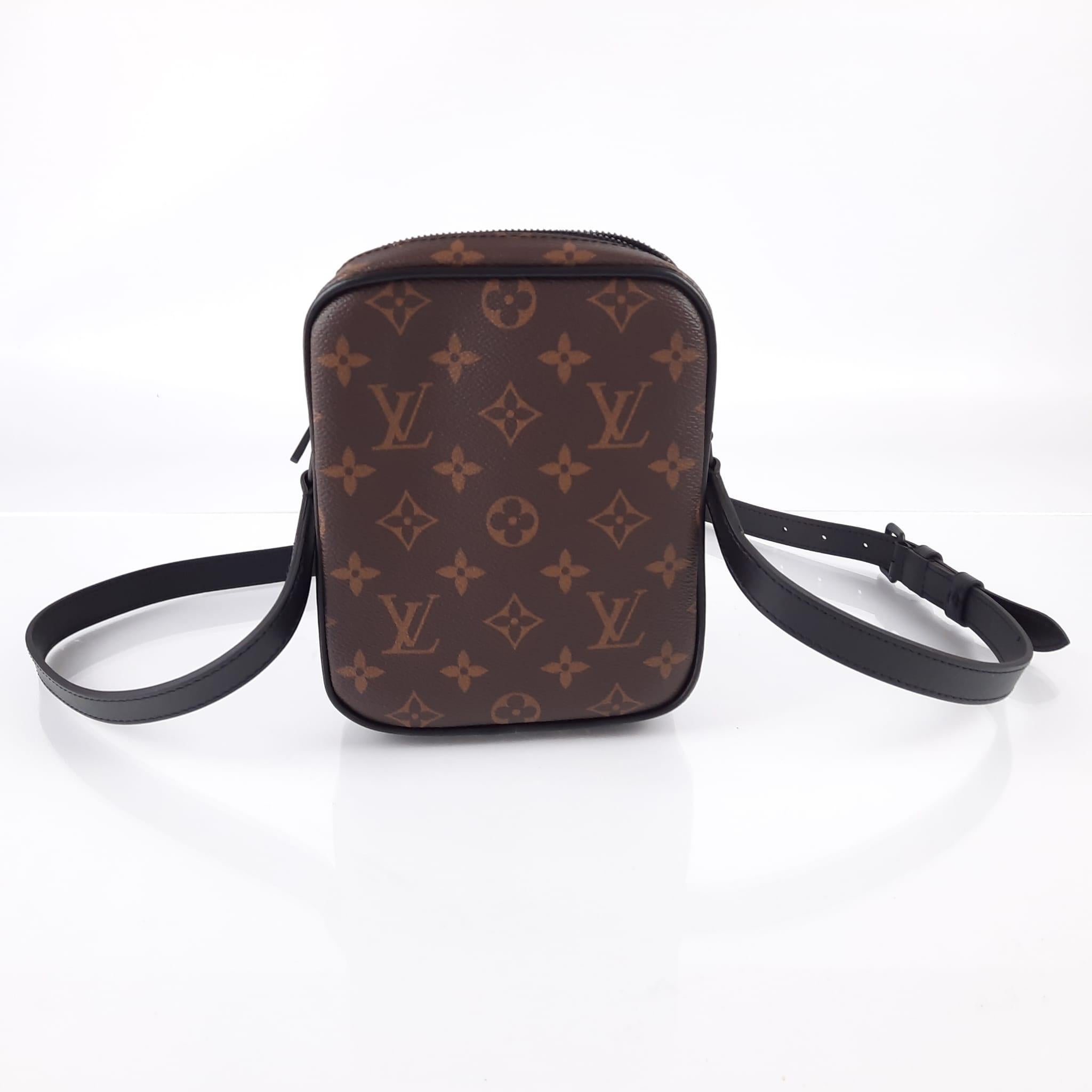 Louis Vuitton Christopher Wearable Wallet Monogram Macassar canvas and ...