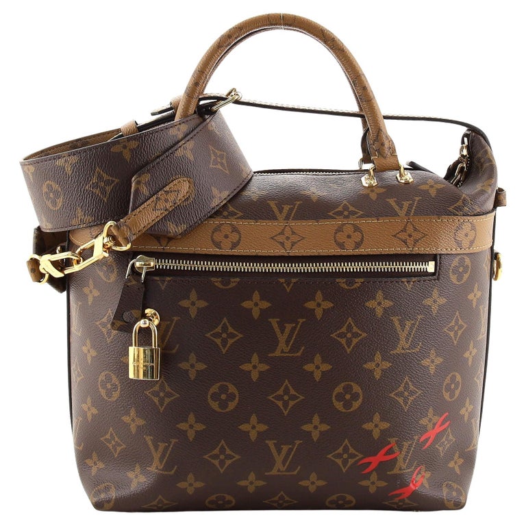 Louis Vuitton City Cruiser Handbag Reverse Monogram Canvas PM at 1stDibs