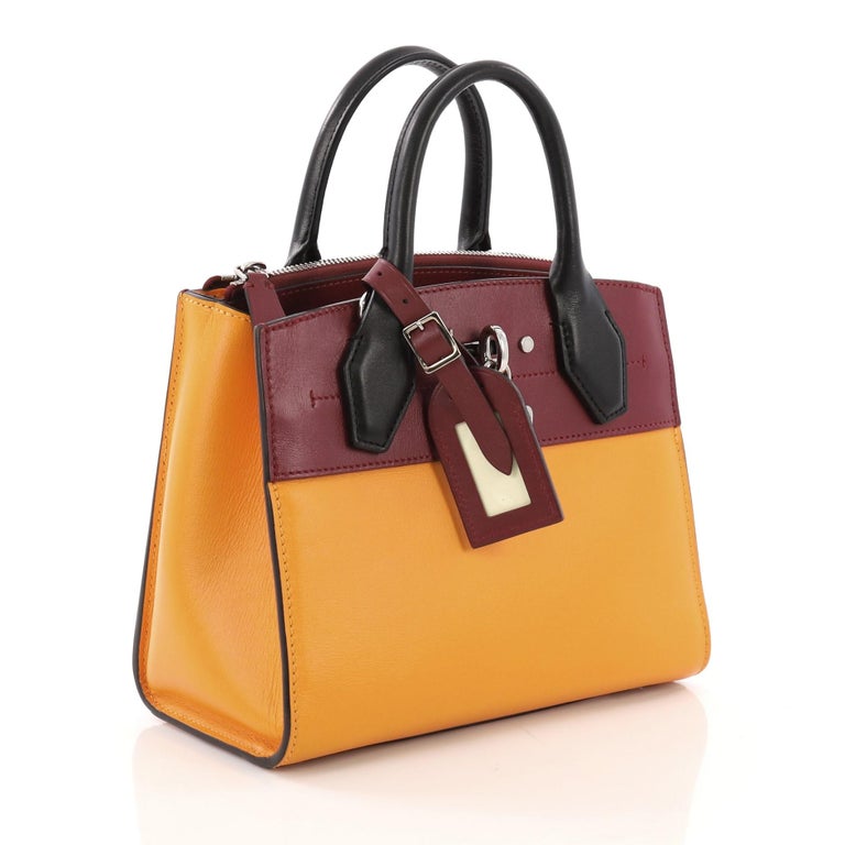 Louis Vuitton City Steamer Handbag Leather Mini at 1stDibs | lv city ...