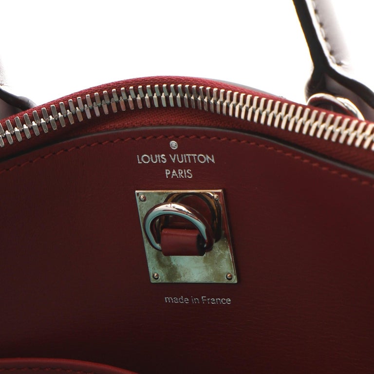 Louis Vuitton City Steamer Handbag Leather Mini For Sale at 1stDibs