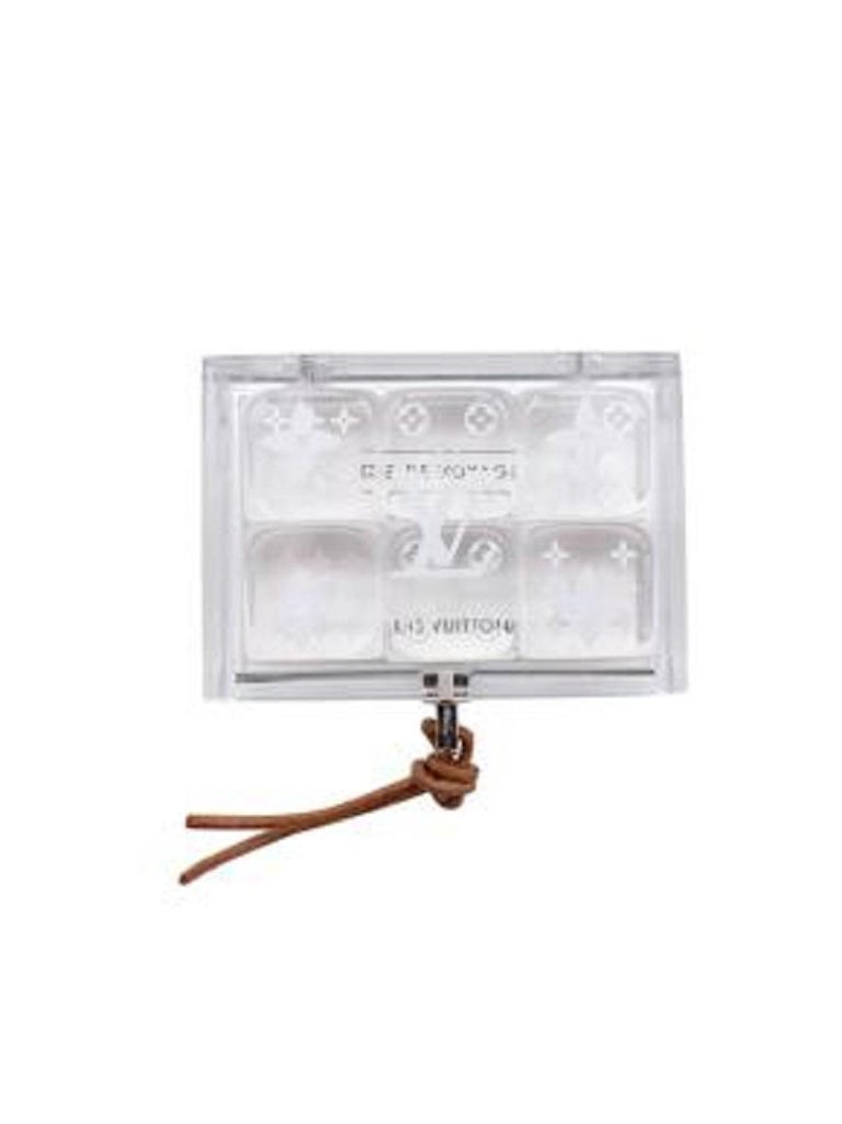 Louis Vuitton Clear Monogram Dice Set For Sale at 1stDibs