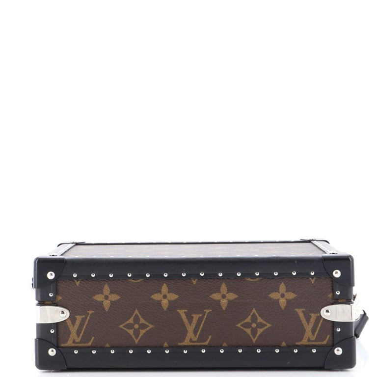 Louis Vuitton Clutch Box Bag Monogram Canvas For Sale at 1stDibs