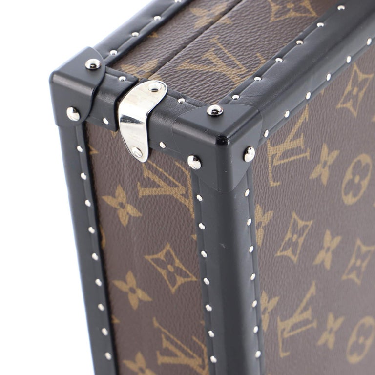 Louis Vuitton Clutch Box Bag Monogram Canvas For Sale at 1stDibs