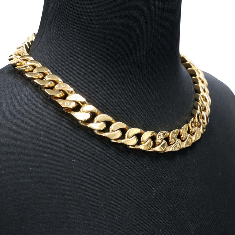 Louis Vuitton Collier Chain Links Necklace Gold LV-J1101P-A002 For Sale ...