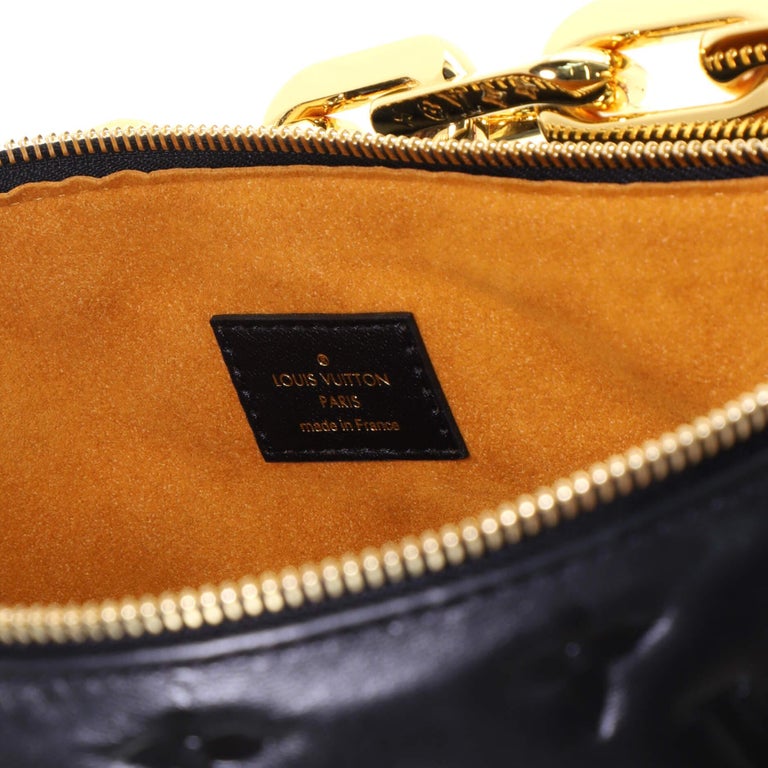 Louis Vuitton Coussin Bag Monogram Embossed Lambskin MM at 1stDibs