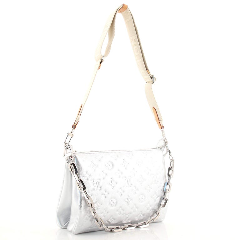 Louis Vuitton Coussin Bag Monogram Embossed Lambskin PM at 1stDibs