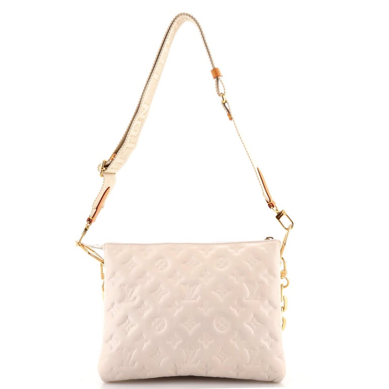 Louis Vuitton Coussin Bag Monogram Embossed Lambskin PM For Sale at 1stDibs