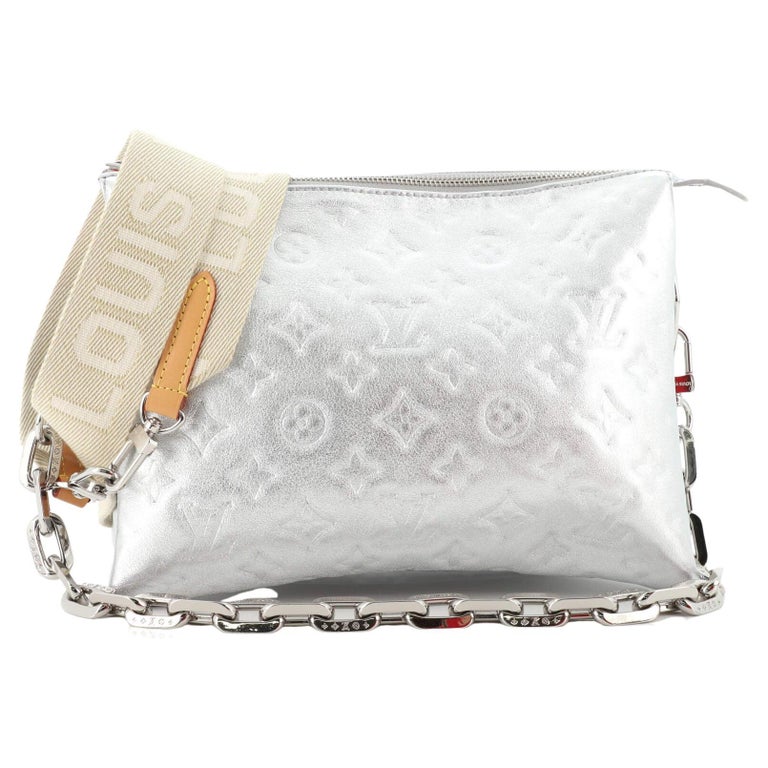 Louis Vuitton Coussin Bag Monogram Embossed Lambskin PM For Sale at 1stDibs