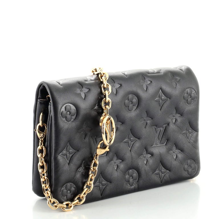 Louis Vuitton Coussin Pochette Monogram Embossed Lambskin at 1stDibs ...