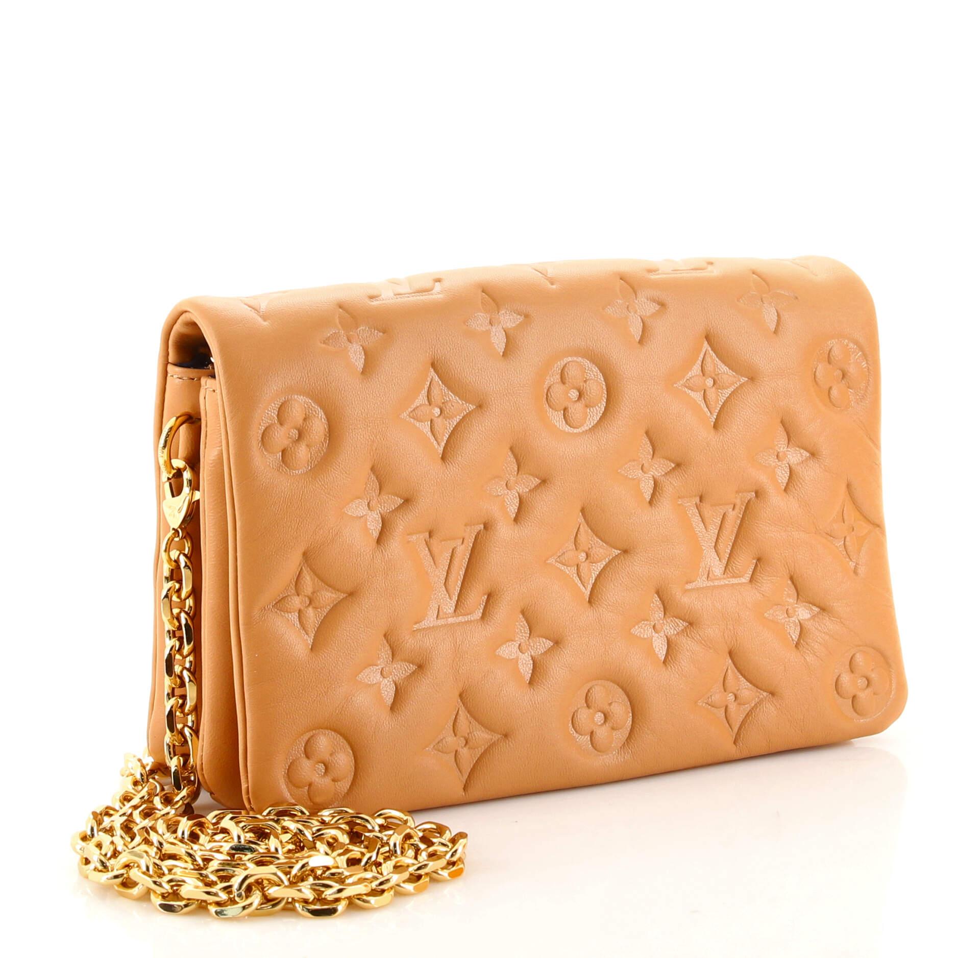 Louis Vuitton Coussin Pochette Monogram Embossed Lambskin at 1stDibs ...