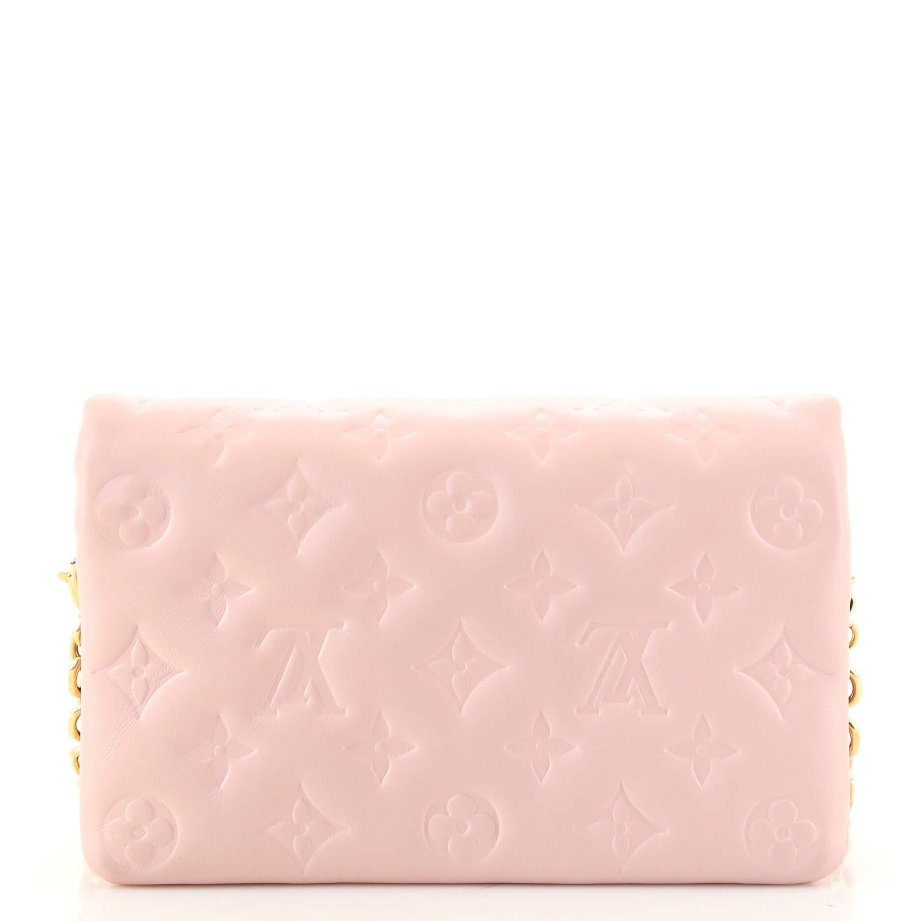 Louis Vuitton Coussin Pochette Monogram Embossed Lambskin at 1stDibs ...