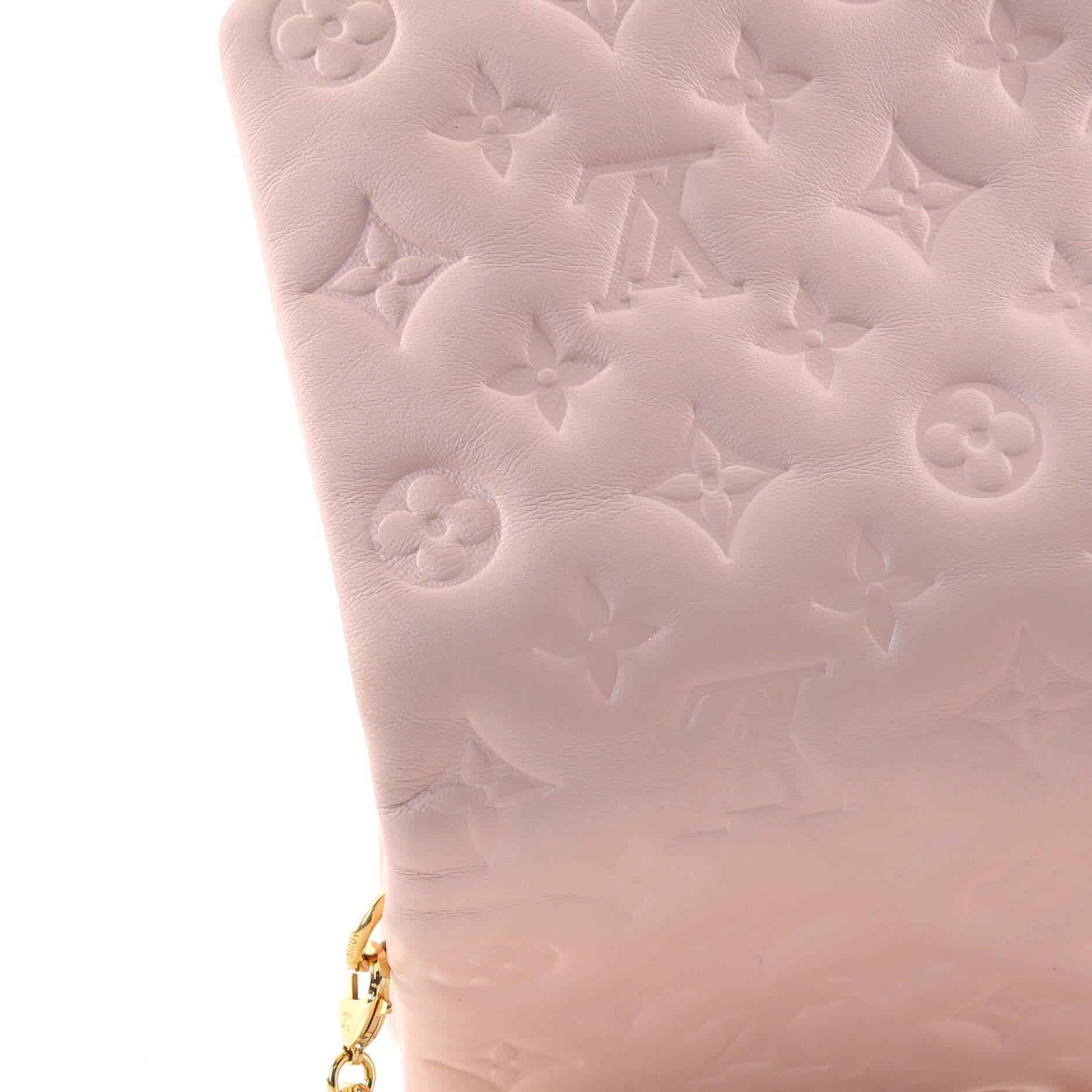 Louis Vuitton Coussin Pochette Monogram Embossed Lambskin at 1stDibs ...