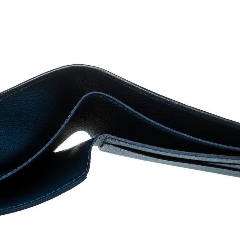 Louis Vuitton Cyan Epi Leather Multiple Wallet For Sale at 1stDibs ...