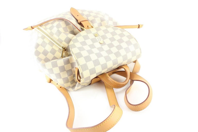 Louis Vuitton Damier Azur Sperone BB Mini Backpack 3LK0425 For Sale at ...