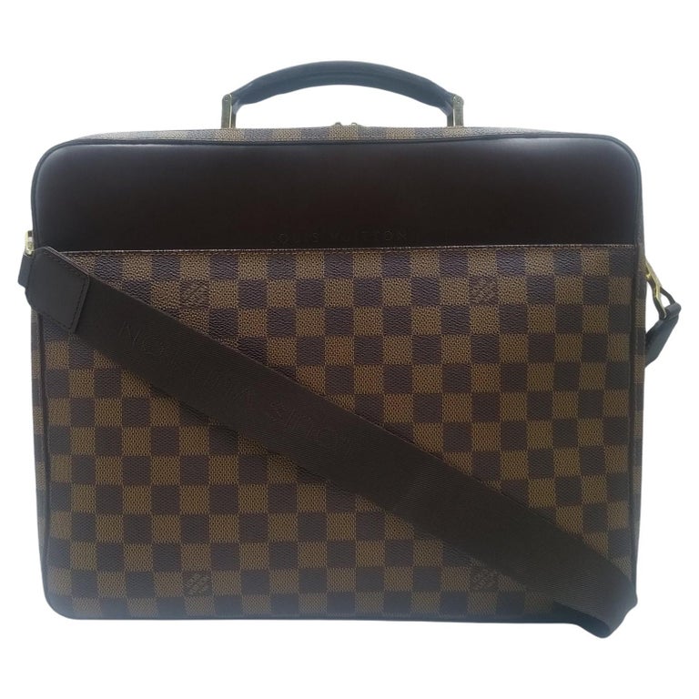Louis Vuitton - Porte-ordinateur Sabana en toile damier pour ordinateur ...