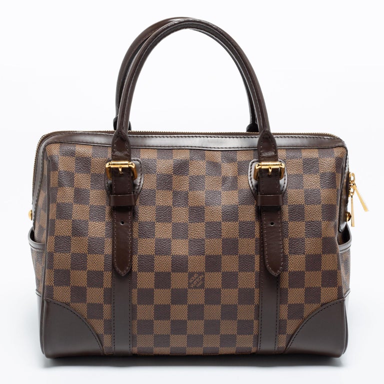 Louis Vuitton Damier Ebene Canvas Berkeley Bag at 1stDibs