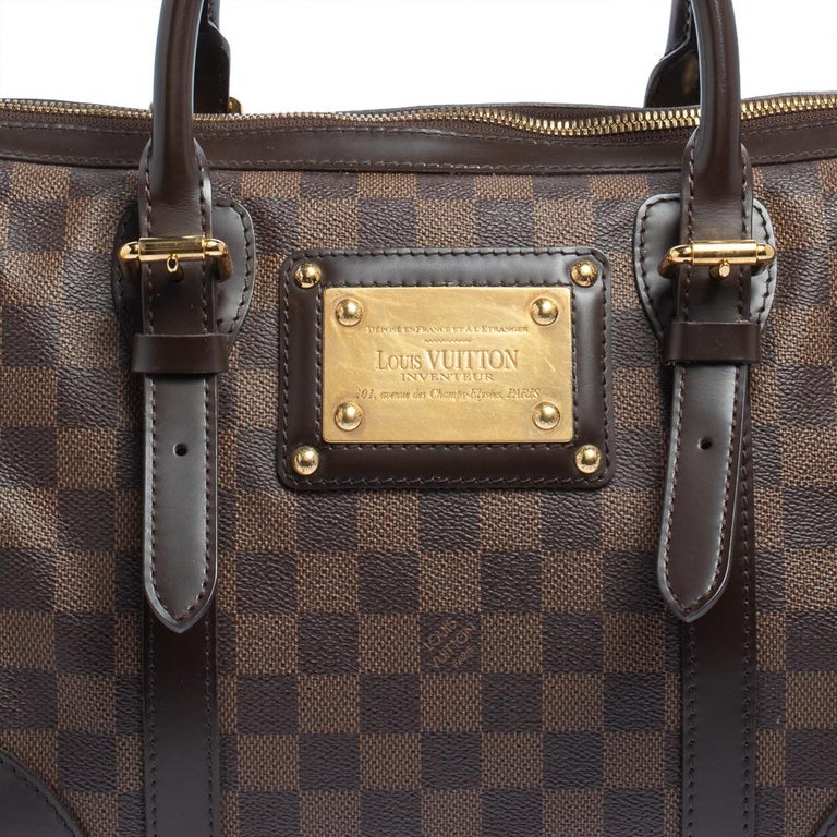Louis Vuitton Damier Ebene Canvas Berkeley Bag at 1stDibs