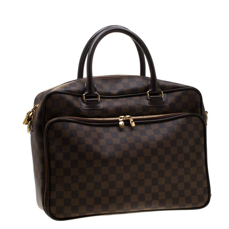 Louis Vuitton Damier Ebene Canvas Icare Computer Bag For Sale at ...