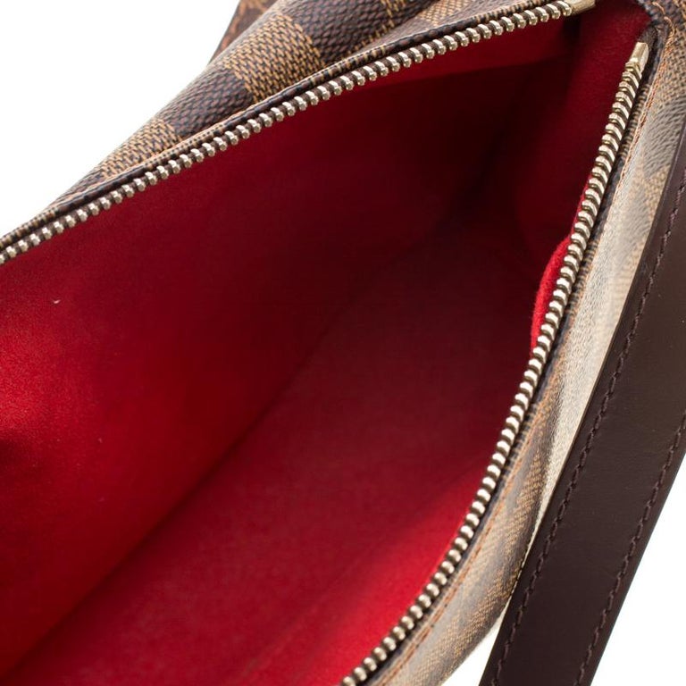 Louis Vuitton Damier Ebene Canvas Ravello GM Bag For Sale at 1stDibs