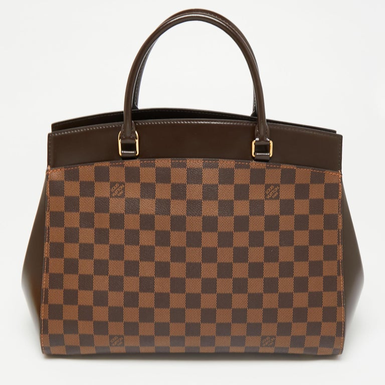 Louis Vuitton Damier Ebene Canvas Rivoli MM Bag at 1stDibs