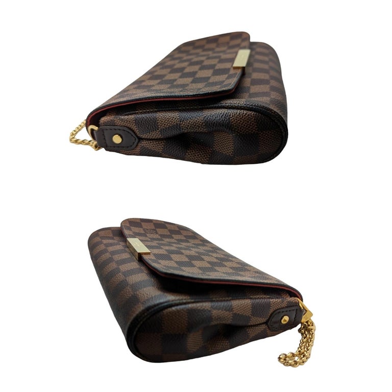 Louis Vuitton Damier Ebene Favorite MM Crossbody Bag For Sale at 1stDibs
