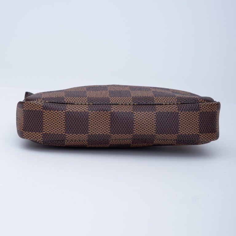 Louis Vuitton Damier Ebene Mini Pochette Accessories (2020) For Sale at ...
