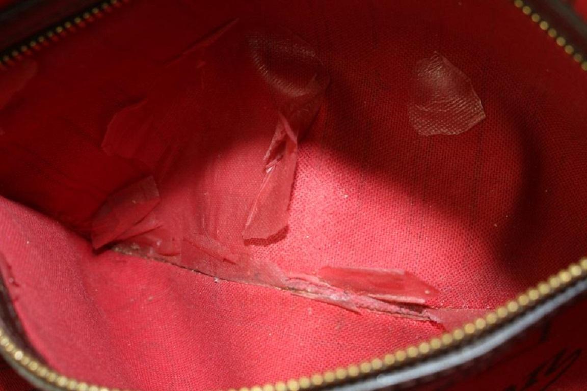 Louis Vuitton Damier Ebene Small Neverfull PM Tote 93lv4 For Sale at ...