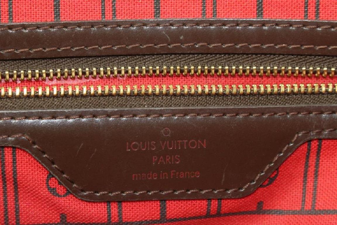 Louis Vuitton Damier Ebene Small Neverfull PM Tote 93lv4 For Sale at ...