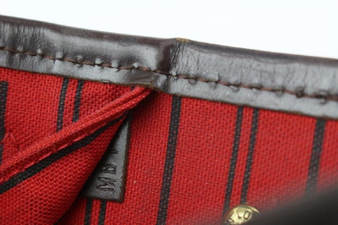 Louis Vuitton Damier Ebene Small Neverfull PM Tote 93lv4 For Sale at ...