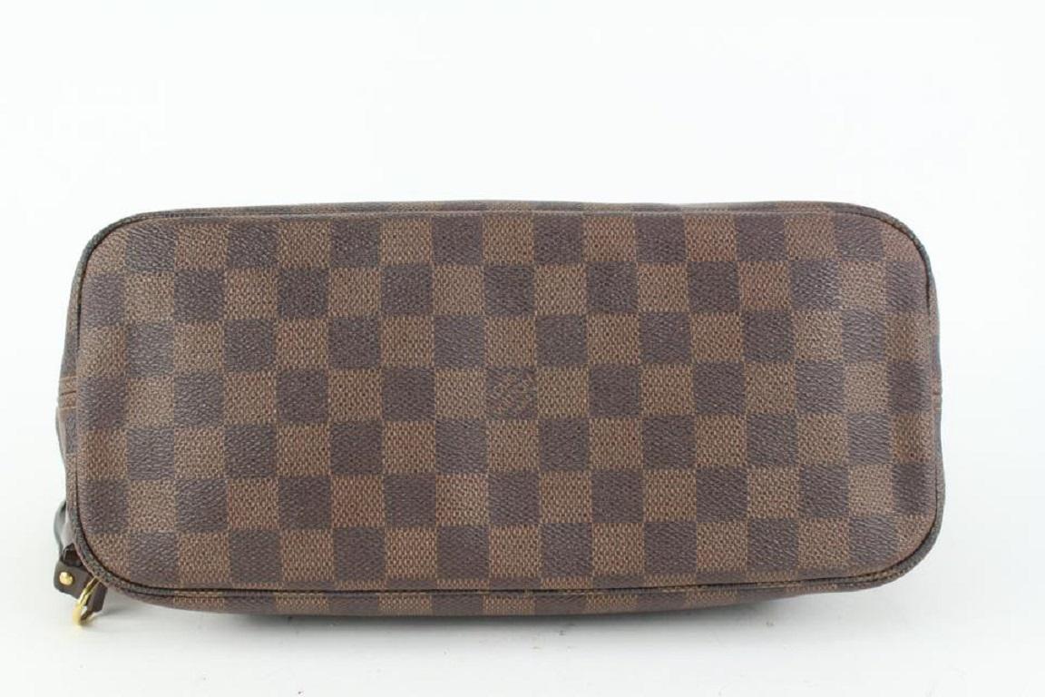 Louis Vuitton Damier Ebene Small Neverfull PM Tote 93lv4 For Sale at ...