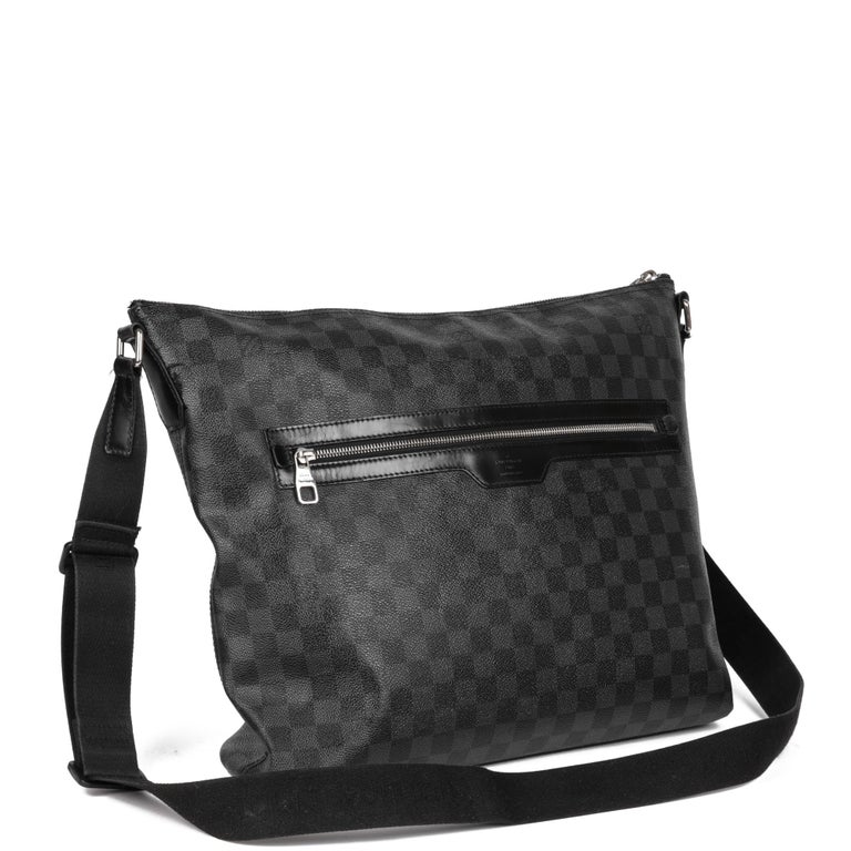 LOUIS VUITTON Damier Graphite Coated Canvas Mick PM For Sale at 1stDibs