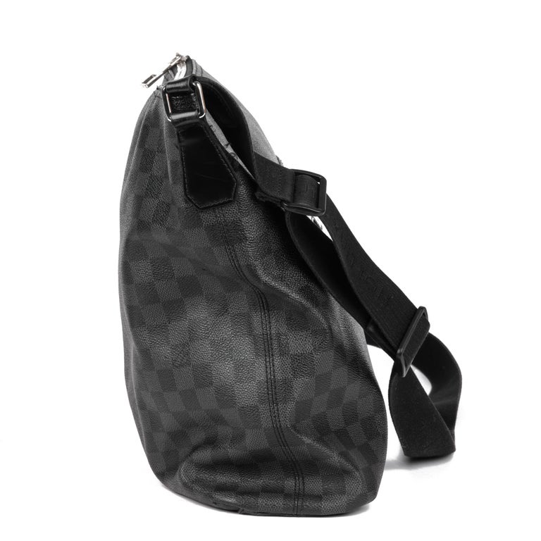 LOUIS VUITTON Damier Graphite Coated Canvas Mick PM For Sale at 1stDibs