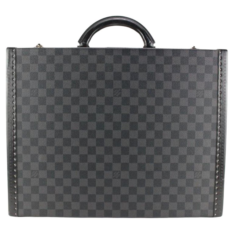 Louis Vuitton Damier Graphite President Classeur Briefcase Trunk ...