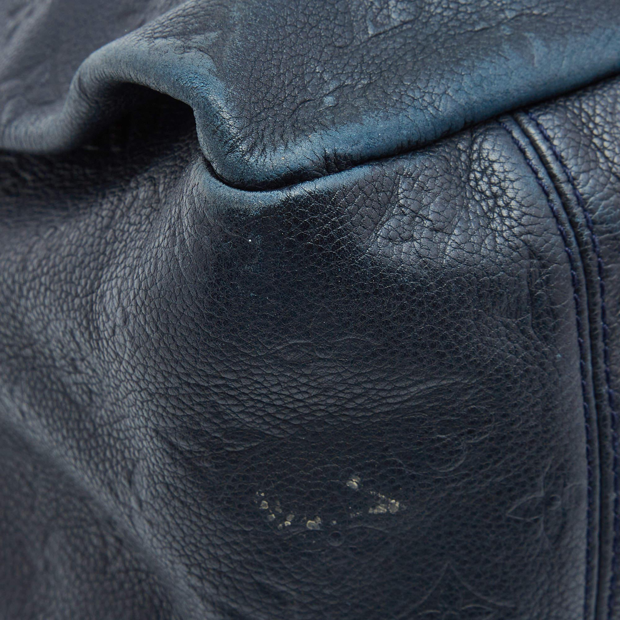 Louis Vuitton Dark Blue Monogram Empreinte Artsy MM bag at 1stDibs | lv ...