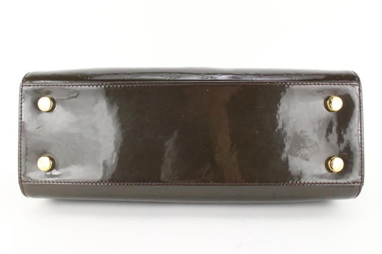 Louis Vuitton Dark Khaki Monogram Vernis Brea MM 2way 2JLV107 For Sale ...