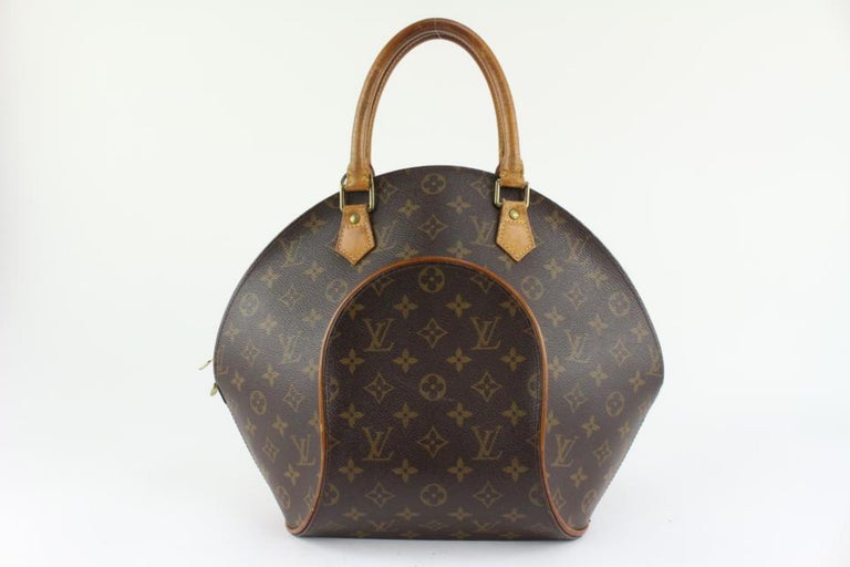Louis Vuitton Discontinued Monogram Ellipse MM Shell Bowler Bag ...