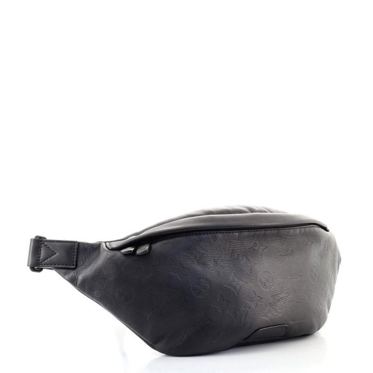 Louis Vuitton Discovery Bumbag Monogram Shadow Leather at 1stDibs
