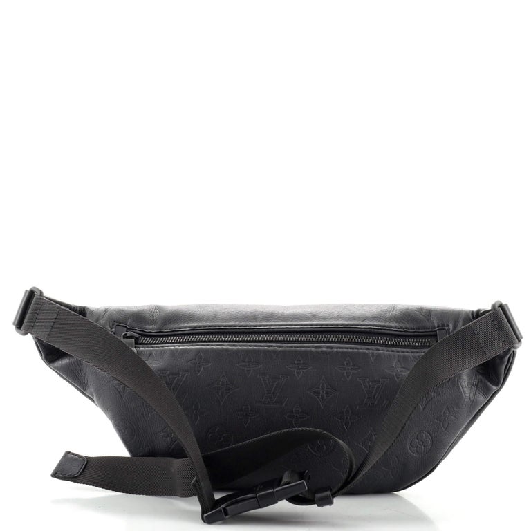 Louis Vuitton Discovery Bumbag Monogram Shadow Leather at 1stDibs