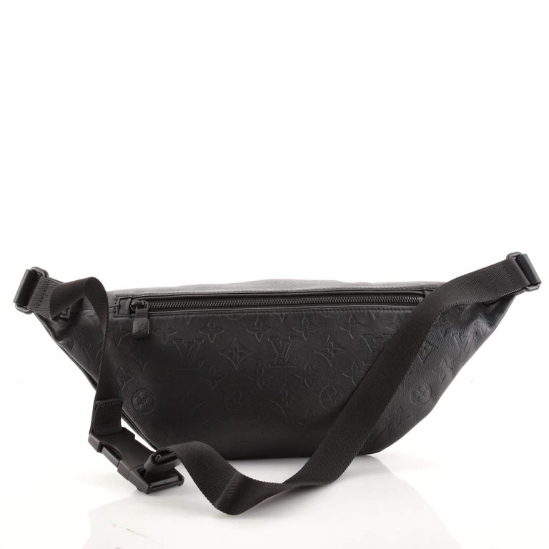 Louis Vuitton Discovery Bumbag Monogram Shadow Leather at 1stDibs
