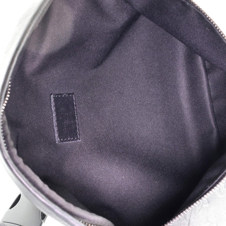 Louis Vuitton Discovery Bumbag Monogram Shadow Leather at 1stDibs
