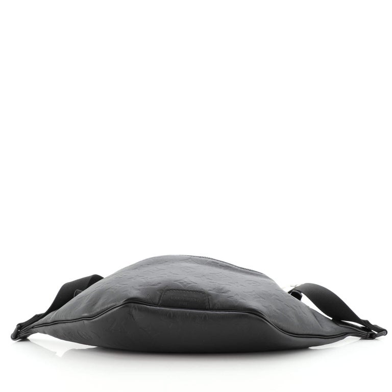 Louis Vuitton Discovery Bumbag Monogram Shadow Leather at 1stDibs