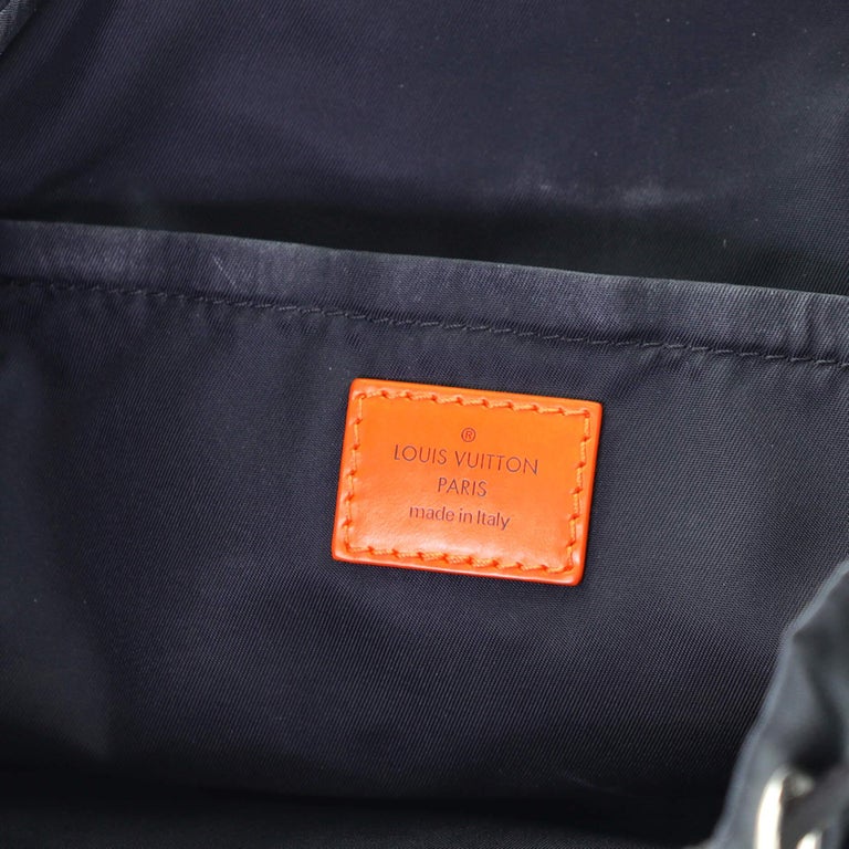 Louis Vuitton Drawstring Backpack Limited Edition Damier Cobalt Race at ...