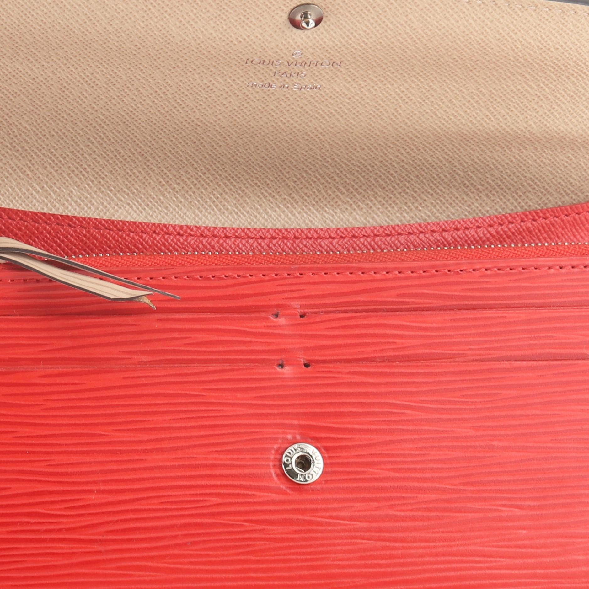 Louis Vuitton Emilie Wallet Epi Leather at 1stDibs