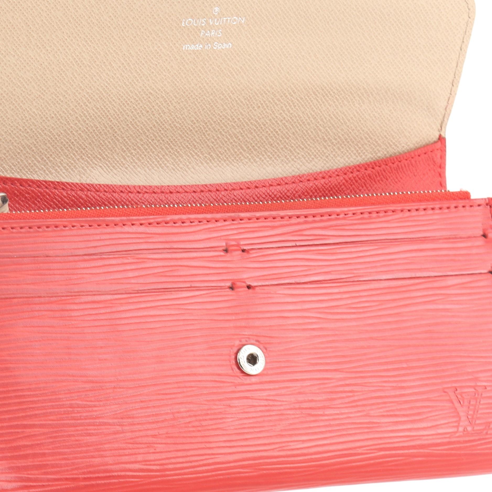 Louis Vuitton Emilie Wallet Epi Leather at 1stDibs